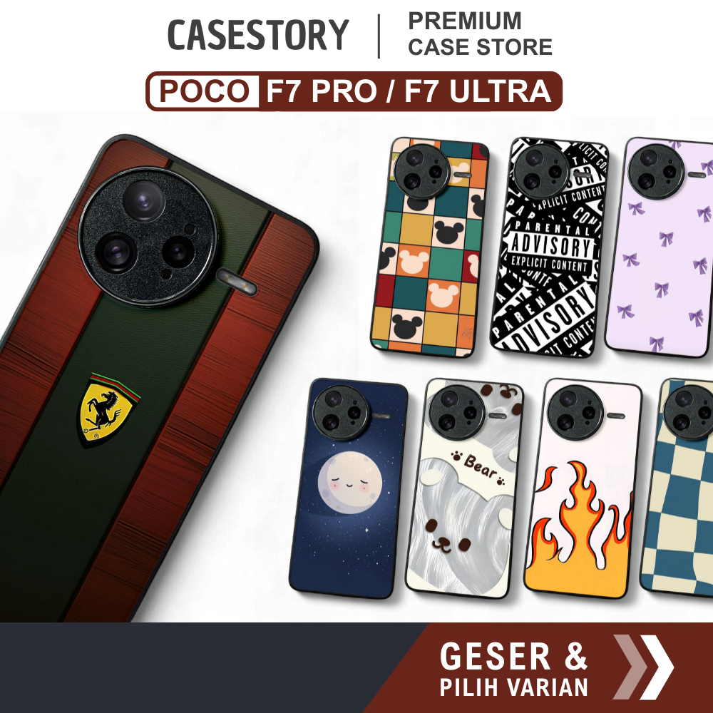 Jual [PREMIUM] Case Casing HP POCO F7 PRO ULTRA Aesthetic Lucu Custom ...
