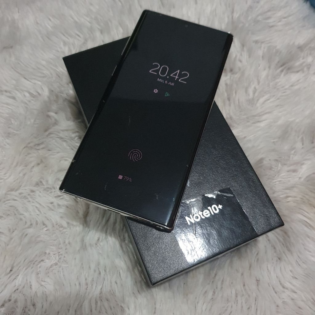 Jual Samsung Galaxy Note 10 Plus Ram 12/256Gb Jaringan 4G eks Garansi resmi SEIN | Shopee Indonesia