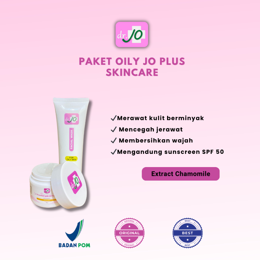 Jual PAKET OILY JO PLUS SKINCARE | Shopee Indonesia
