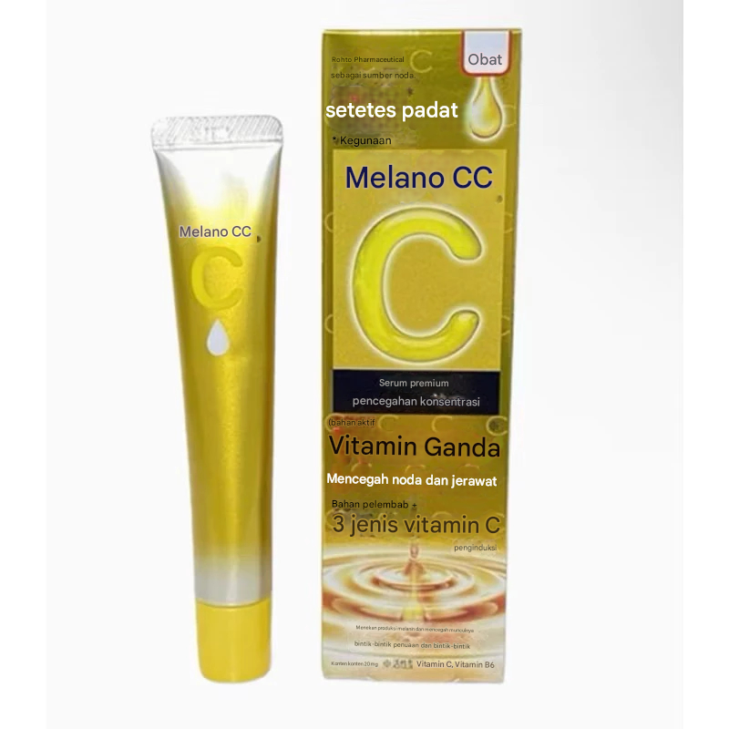Jual Rohto Melano CC Serum Premium Original Japan (20 ml) / Serum Vit C ...
