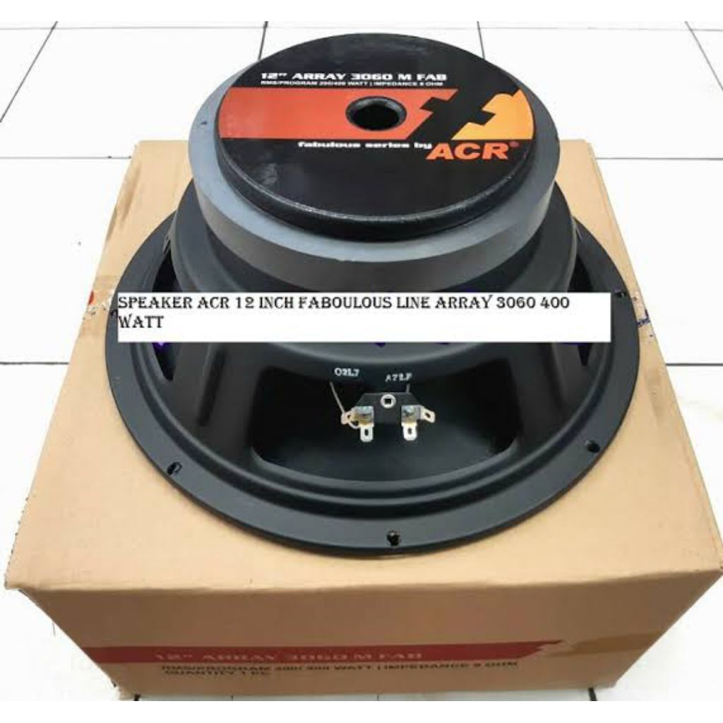 Jual speaker 1B ARC 12 Inch Fabulous line array 3060 400 watt | Shopee ...
