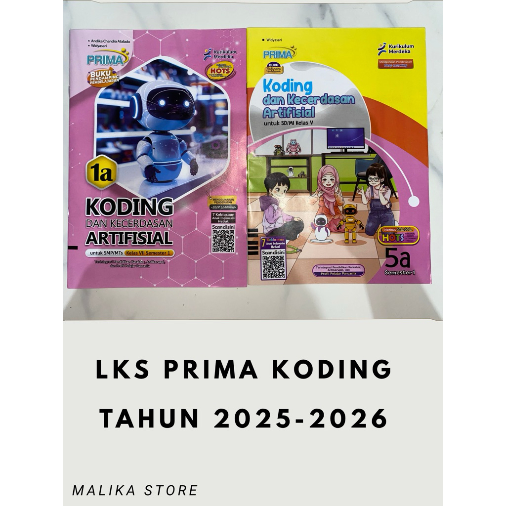 Jual LKS PRIMA KODING UNTUK SD SMP DAN SMA KURIKULUM MERDEKA | Shopee ...