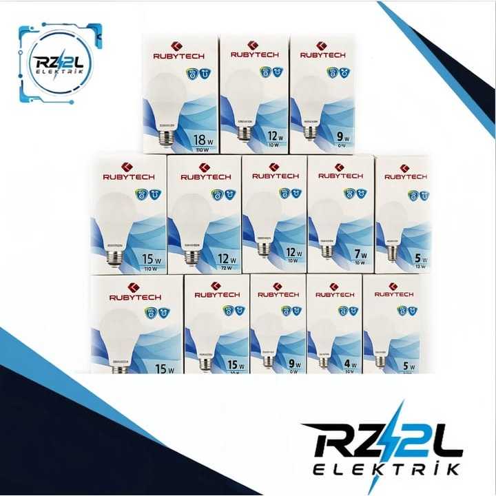 Jual Lampu LED Rubytech Super Terang Hemat Energi – Cahaya Putih | Shopee Indonesia