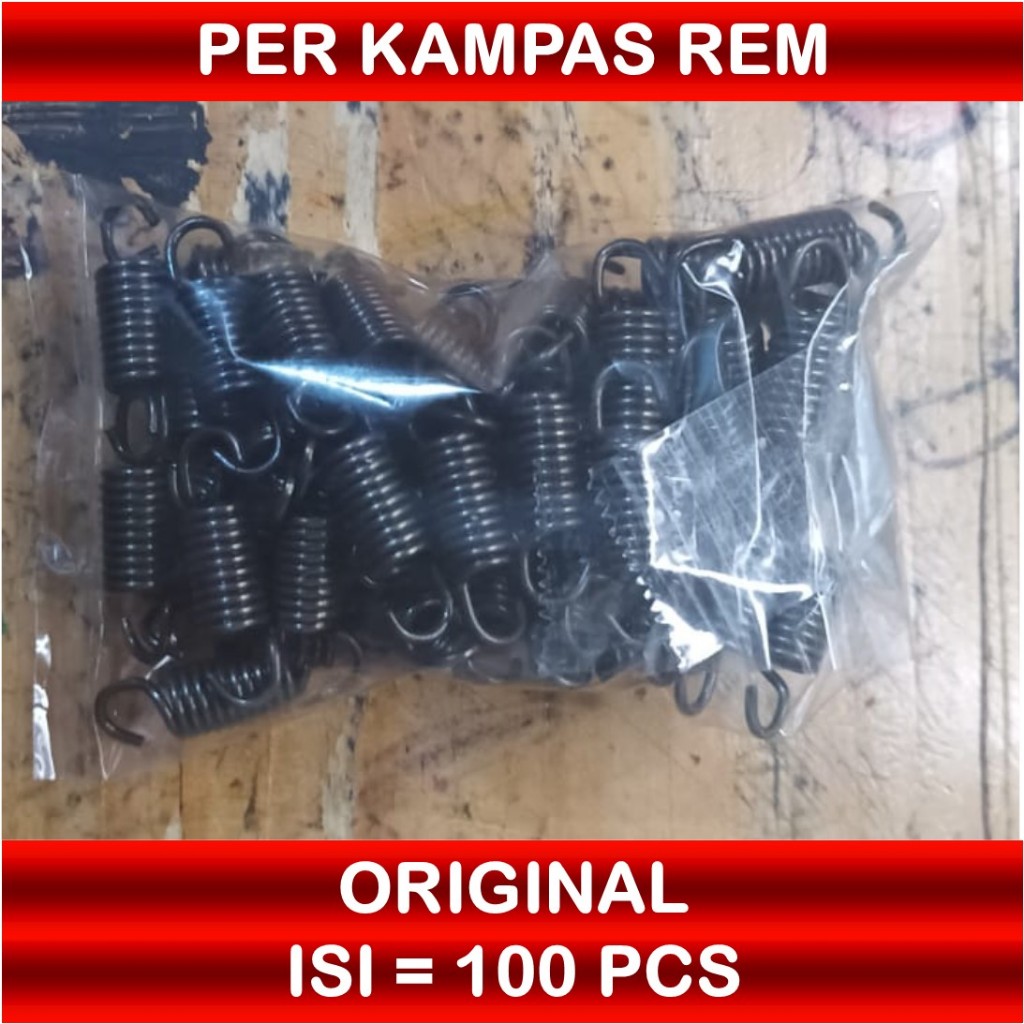 Jual (100 pcs harga Grosir) Per Kampas Rem Belakang Tromol Motor Grand ...