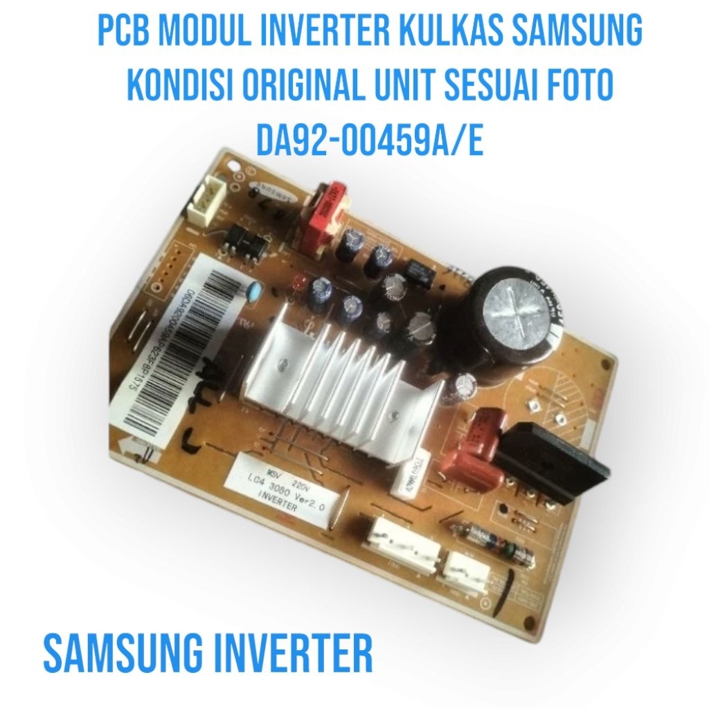 Jual PCB MODUL KULKAS SAMSUNG INVERTER ORIGINAL MSV RT20FAR LC4 3050 ...