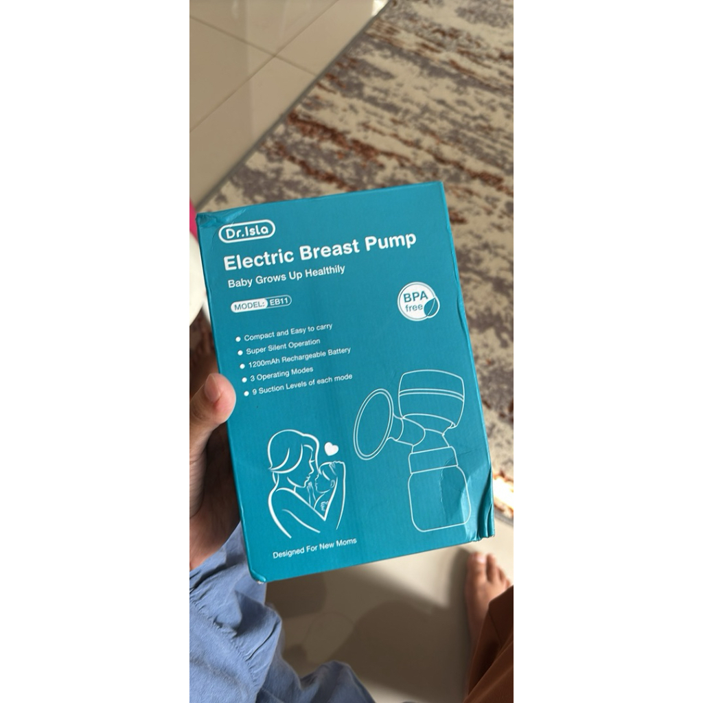 Jual dr isla breast pump (pompa asi gratis breast relaxant) | Shopee ...
