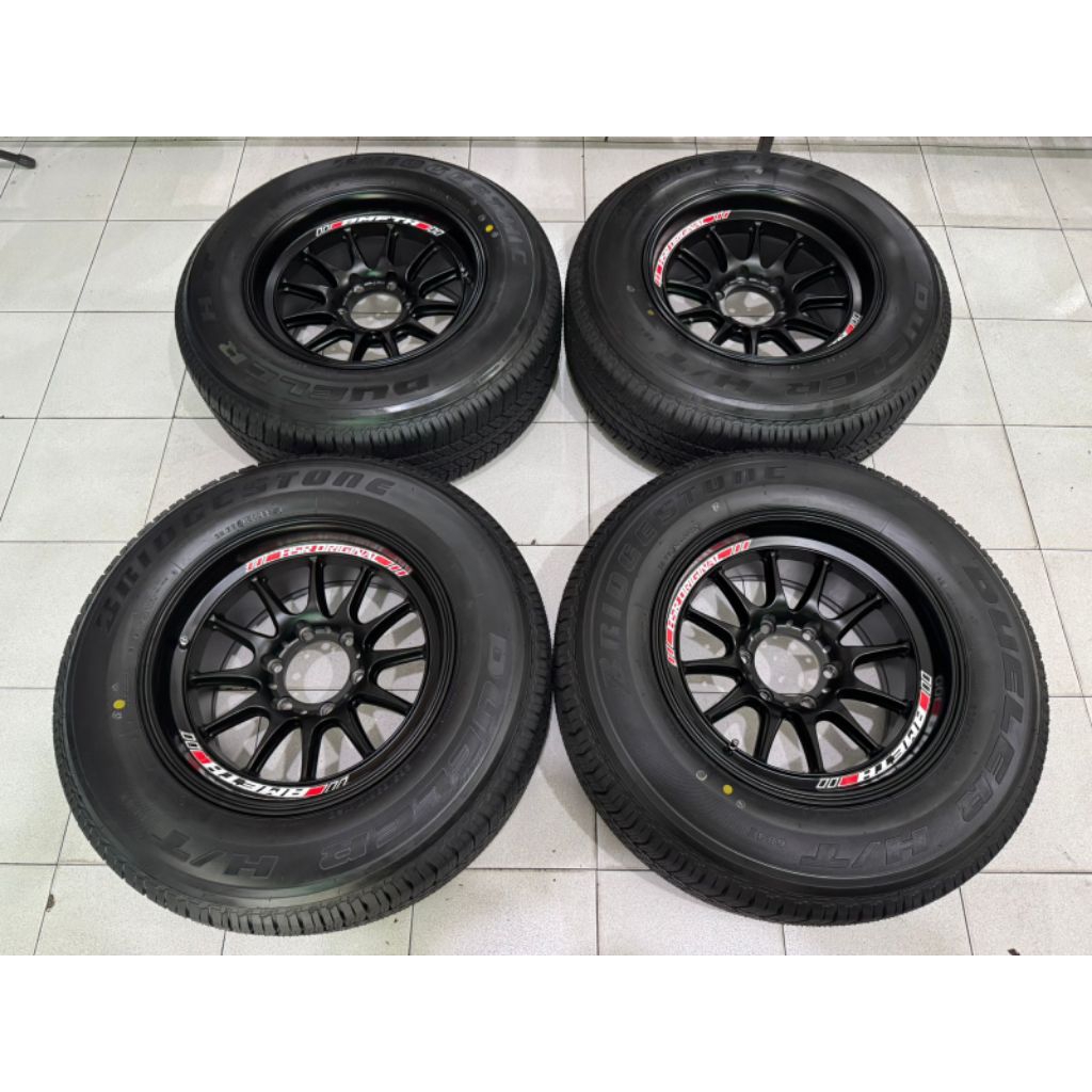 Jual Velg Racing Pajero,Hilux, Triton Hsr Ameth Ring 17x9 H6x139 Et0 ...