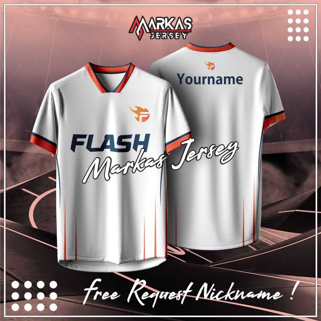 Jual JERSEY BAJU KAOS TEAM FLASH ESPORTS NEW 2025 MPL SG SEASON 9 MSC ...