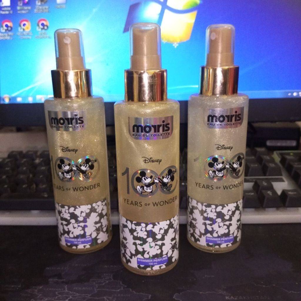 Jual MORRIS Eau De Toilette Disney Shimmer Perfume 150ml | Parfum ...