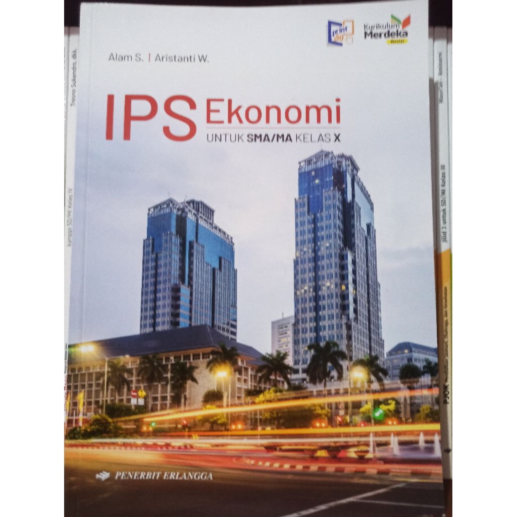 Jual BUKU IPS EKONOMI KELAS 1 10 X SMA ERLANGGA KURIKULUM MERDEKA EDISI REVISI | Shopee Indonesia