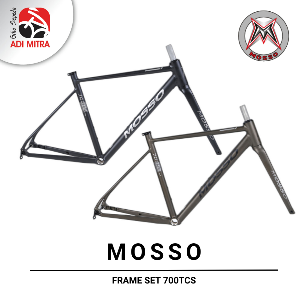 Jual Mosso 700TCS Frame Set Sepeda Balap [700C] Road Bike | Shopee ...