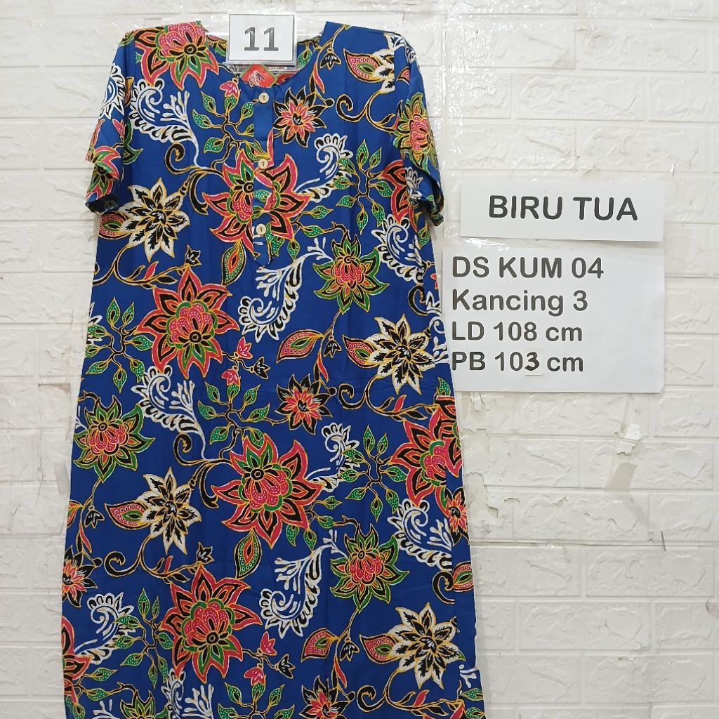 Jual DS KUM 04 08 Daster batik Kencana ungu label merah | Shopee Indonesia