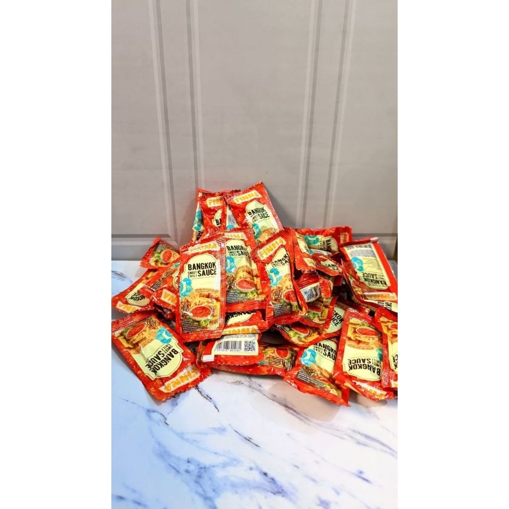 Jual Dapat 50pcs - Sambal Finna Bangkok Saos Dipping Saos Bangkok Finna ...