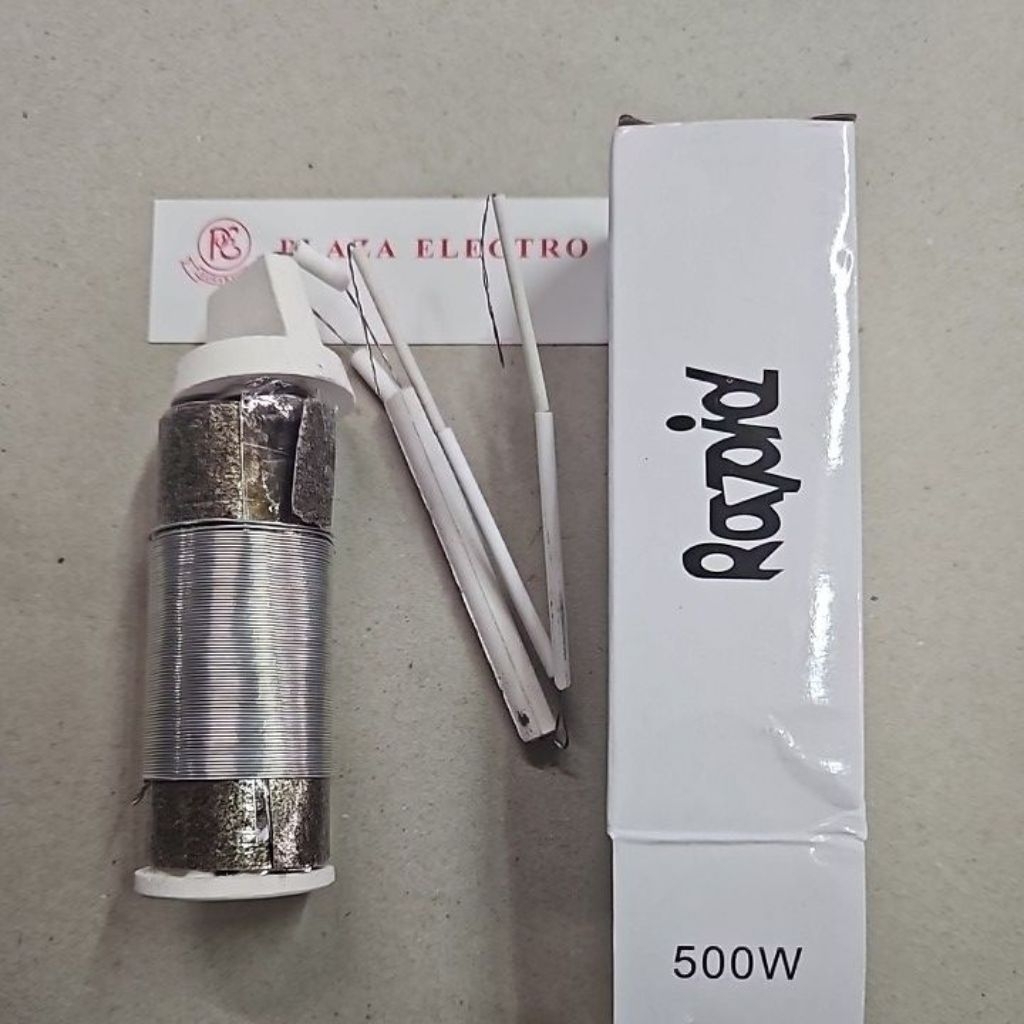 Jual ELEMEN SOLDER LISTRIK KAYU BESAR 500 WATT RAPID ORIGINAL ASLI ...