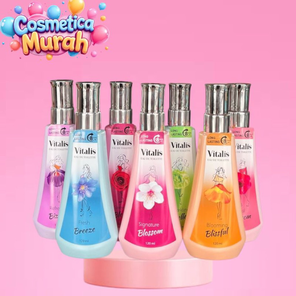 Jual ca,x] VITALIS body scent eau de toilette 120 ml - parfum mewah ...