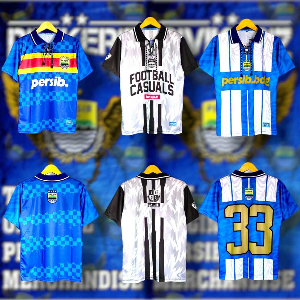 Jual JERSEY PERSIB VINTAGE TERBARU BINTANG 4 2025 | Shopee Indonesia