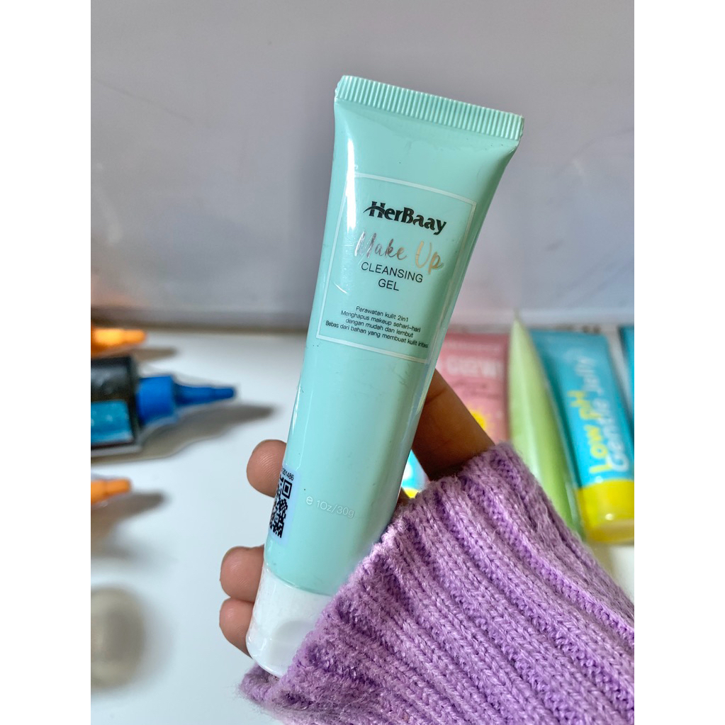 Jual New- HERBAAY Makeup Cleansing Gel 30g | Shopee Indonesia