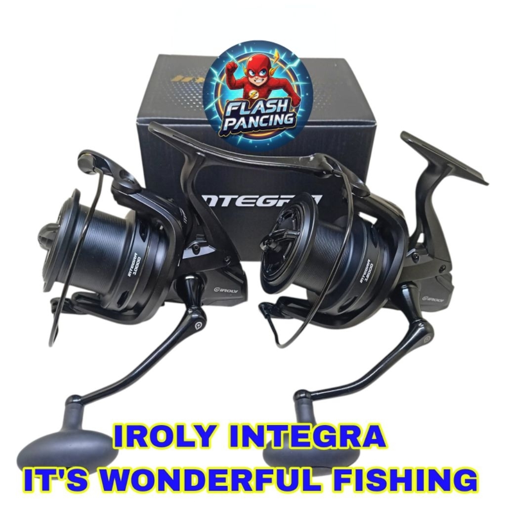Jual REEL IROLY INTEGRA SURF SW (10.000/12.000) - LONGCAST POWER HANDLE | Shopee Indonesia