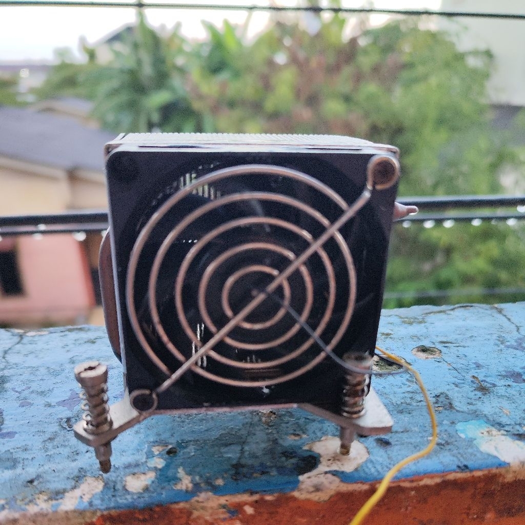 Jual heatsink fan cooler prosesor cpu pendingin cpu tembaga asli tebal ...