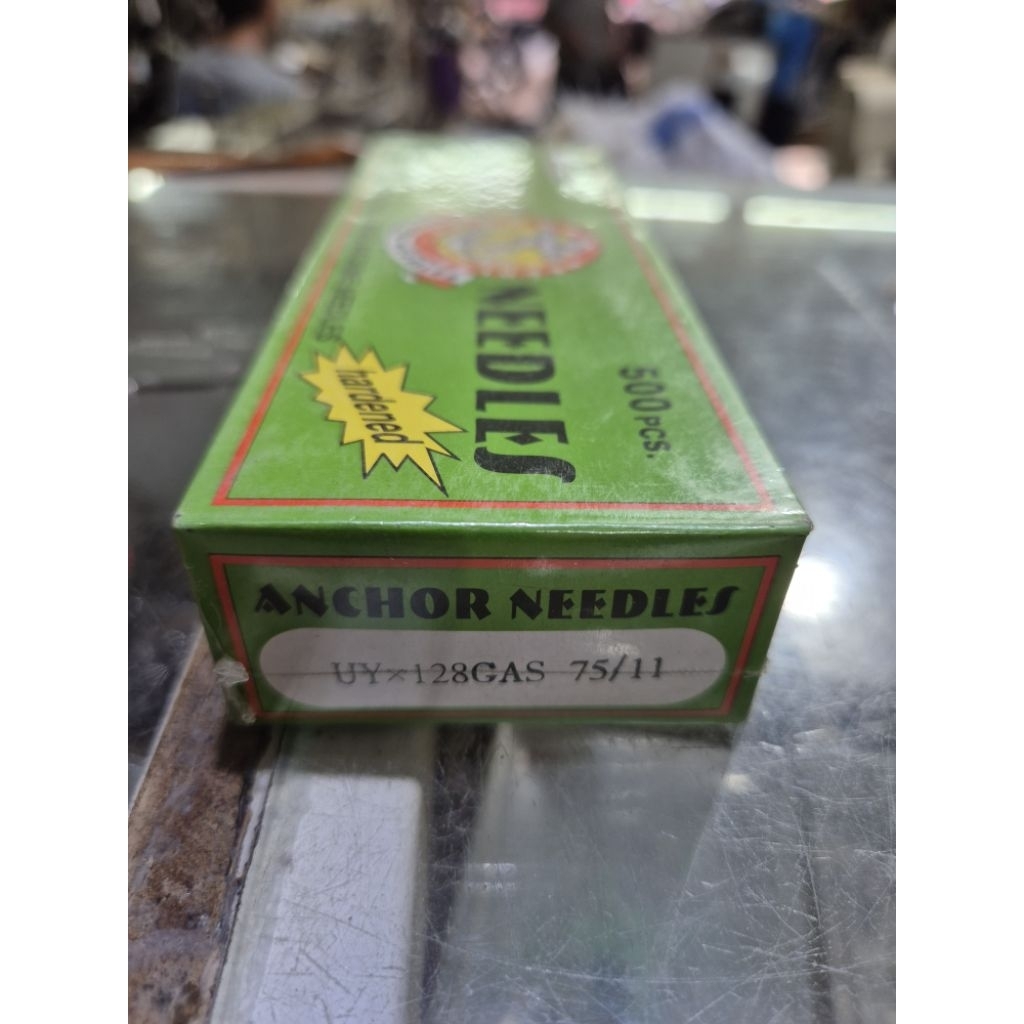 Jual satu box isi 50bungkus atau 500pcs jarum overdeck UYx128 biasa ...