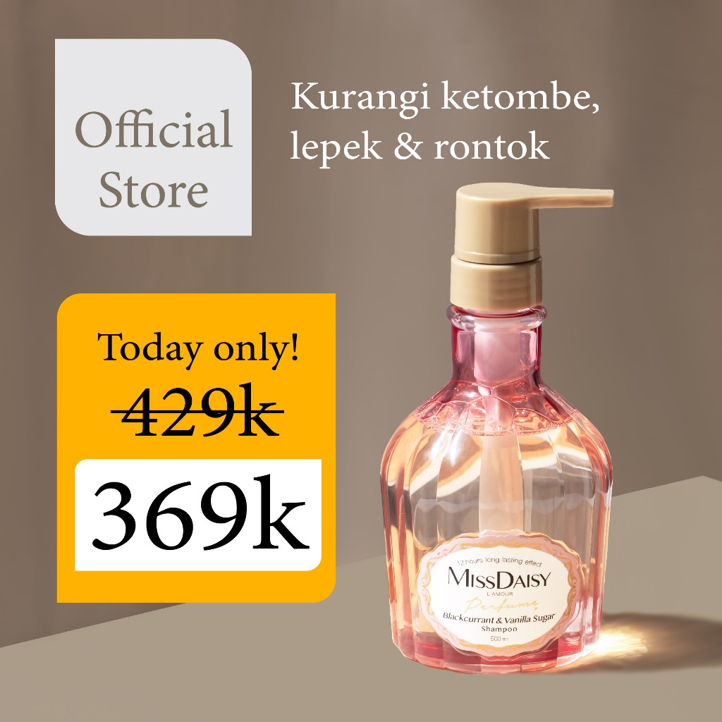 Jual MISS DAISY | Blackcurrant & Vanilla Sugar | Anti Ketombe | Rontok | Lepek | Berminyak ...