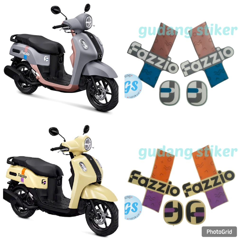 Jual STICKER STRIPING MOTOR YAMAHA FAZZIO TAHUN 2025 TERBARU TERLARIS ...