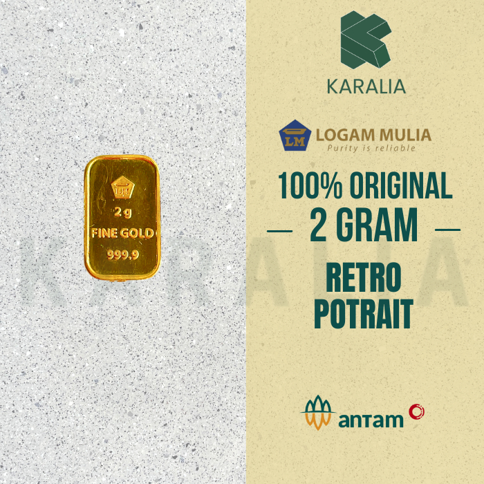 Jual ANTAM LOGAM MULIA 2 GRAM RETRO POTRAIT LM ANTAM EMAS ANTAM 2 GRAM RETRO BERDIRI | Shopee ...