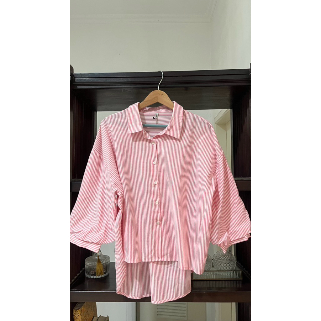 Jual PRELOVED Colorbox kemeja pink | Shopee Indonesia