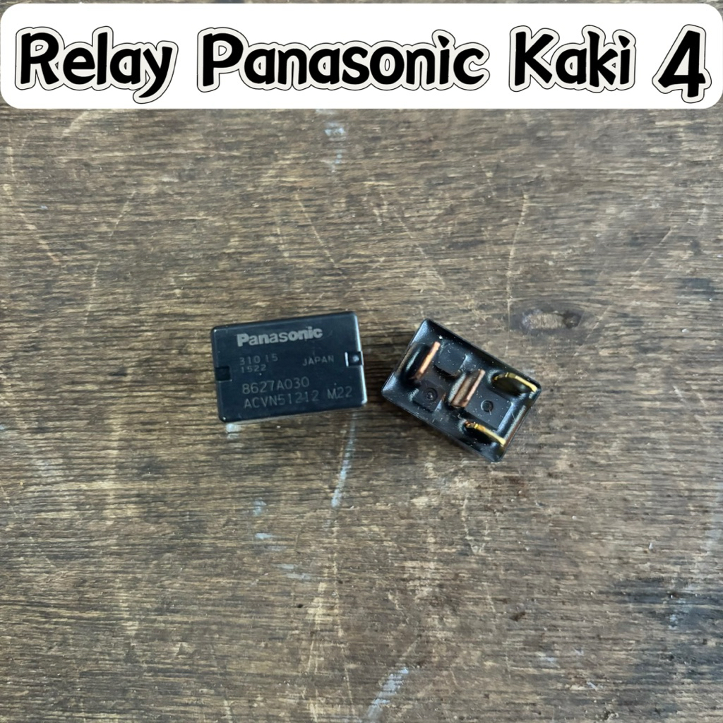 Jual relay starter kaki 4 Panasonic original 8627A030 (harga perbiji ...