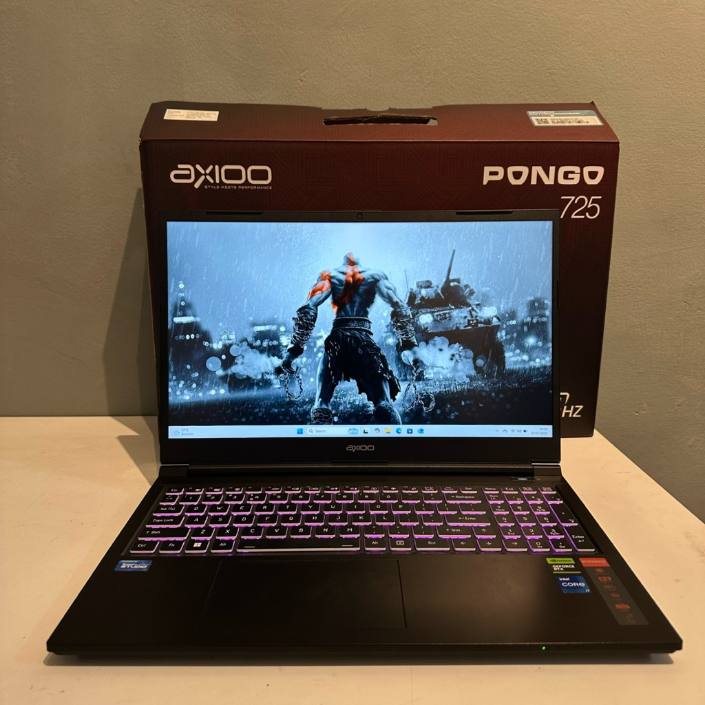 Jual Laptop Gaming Axioo Pongo 725 16/512GB RTX 2050 4GB (Garansi On ...