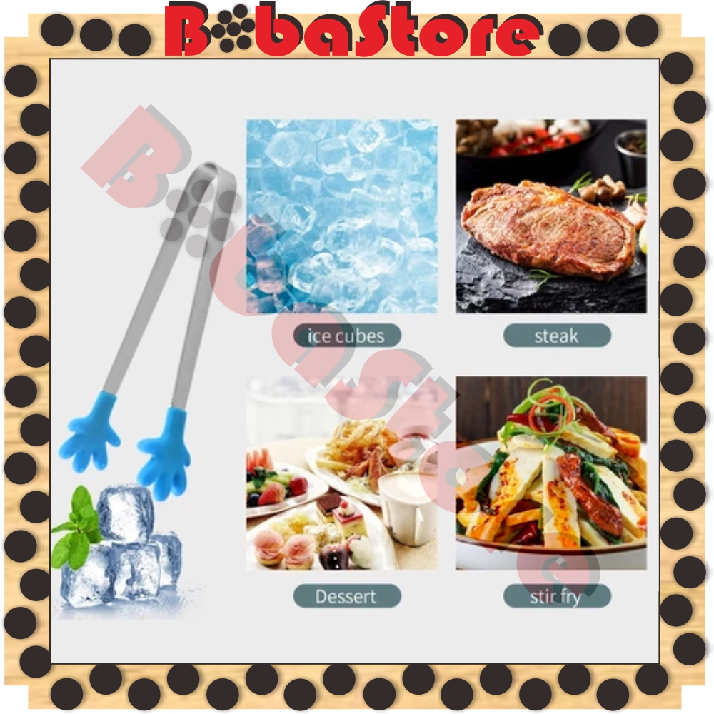 Jual ⭐Bobastore⭐ Penjepit Bento BBQ Makanan Karakter Tangan Tong ...