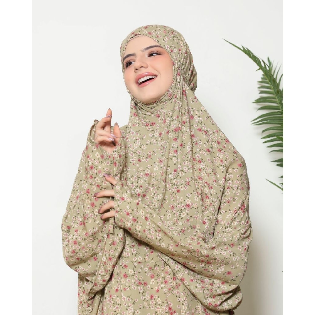 Jual Mukena Terusan Hadramaut Motif | Shopee Indonesia