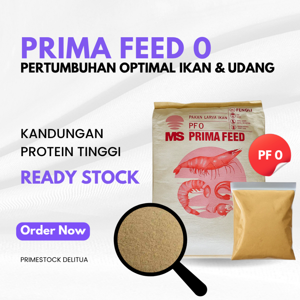 Jual Prima Feed 0 (PF 0) - Pakan Berkualitas untuk Pertumbuhan Optimal ...