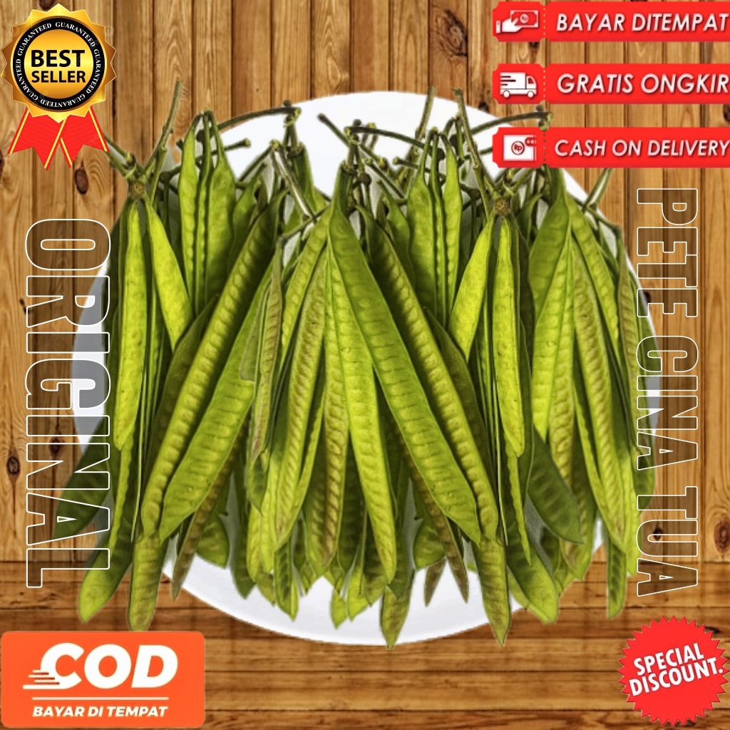 Jual Pete cina tua 1Kg pete lamtoro tua 1Kg petai cina tua segar fresh ...