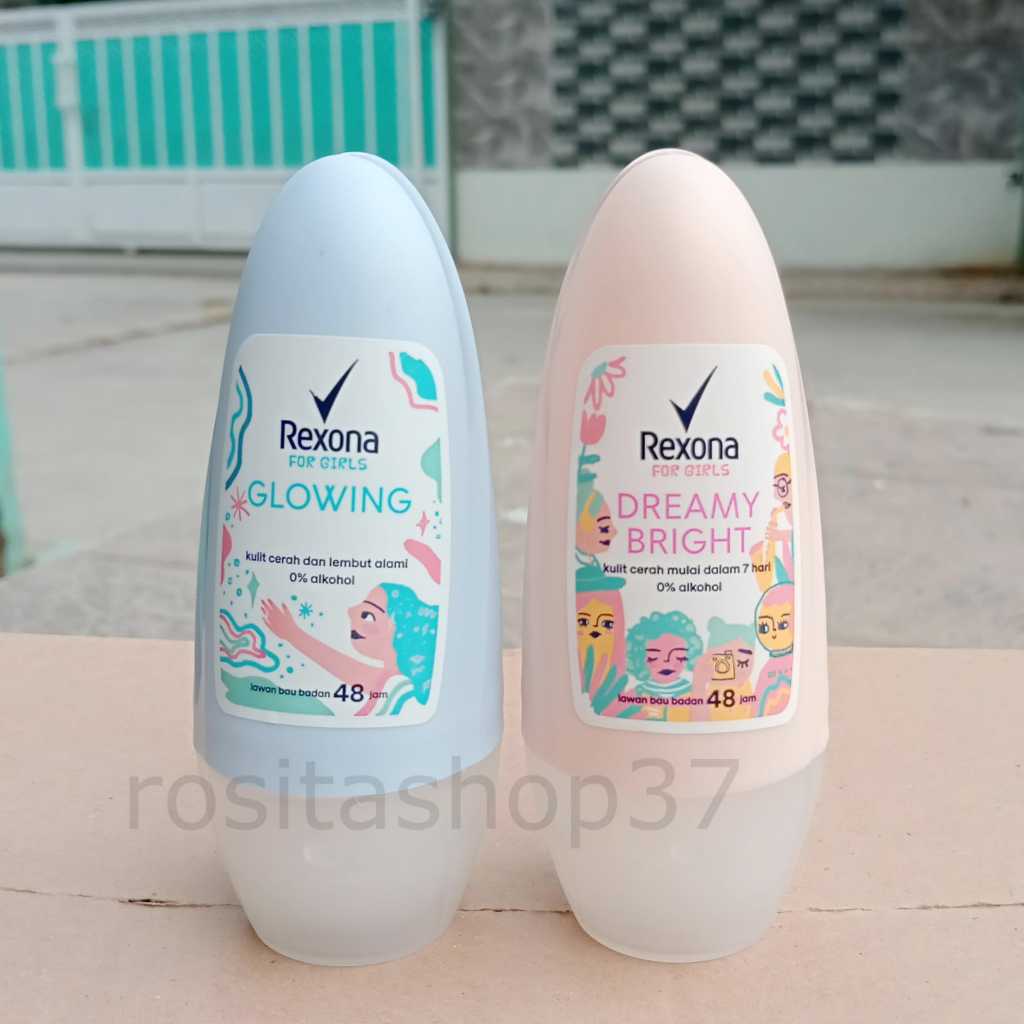 Jual Rexona Roll On Deodorant Wanita Formula Pencerah Dan Wangi ...