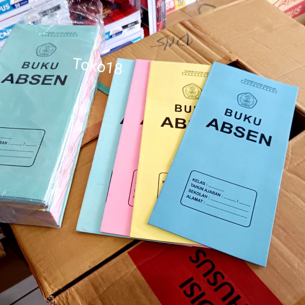 Jual BUKU ABSEN Murah Merek Nariko | Shopee Indonesia