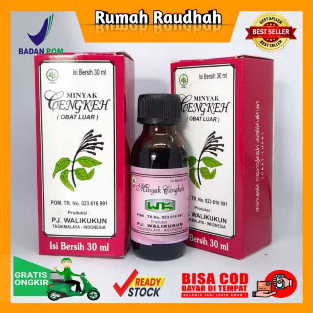 Jual MINYAK CENGKEH WALIKUKUN ORIGINAL 30 ML - OBAT LUAR MENGATASI ...