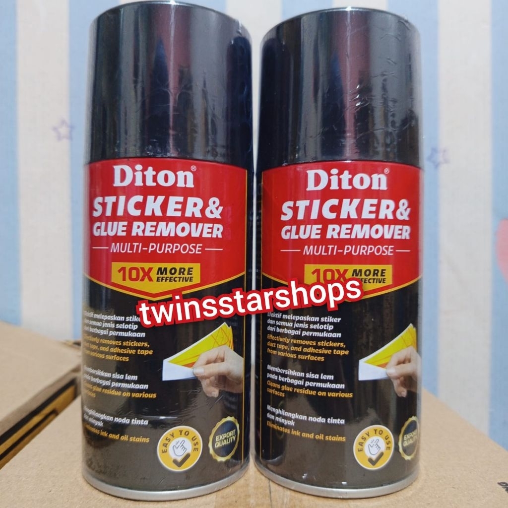 Jual Diton Sticker Remover Glue Perontok Pembersih Mermbersihkan Sisa ...