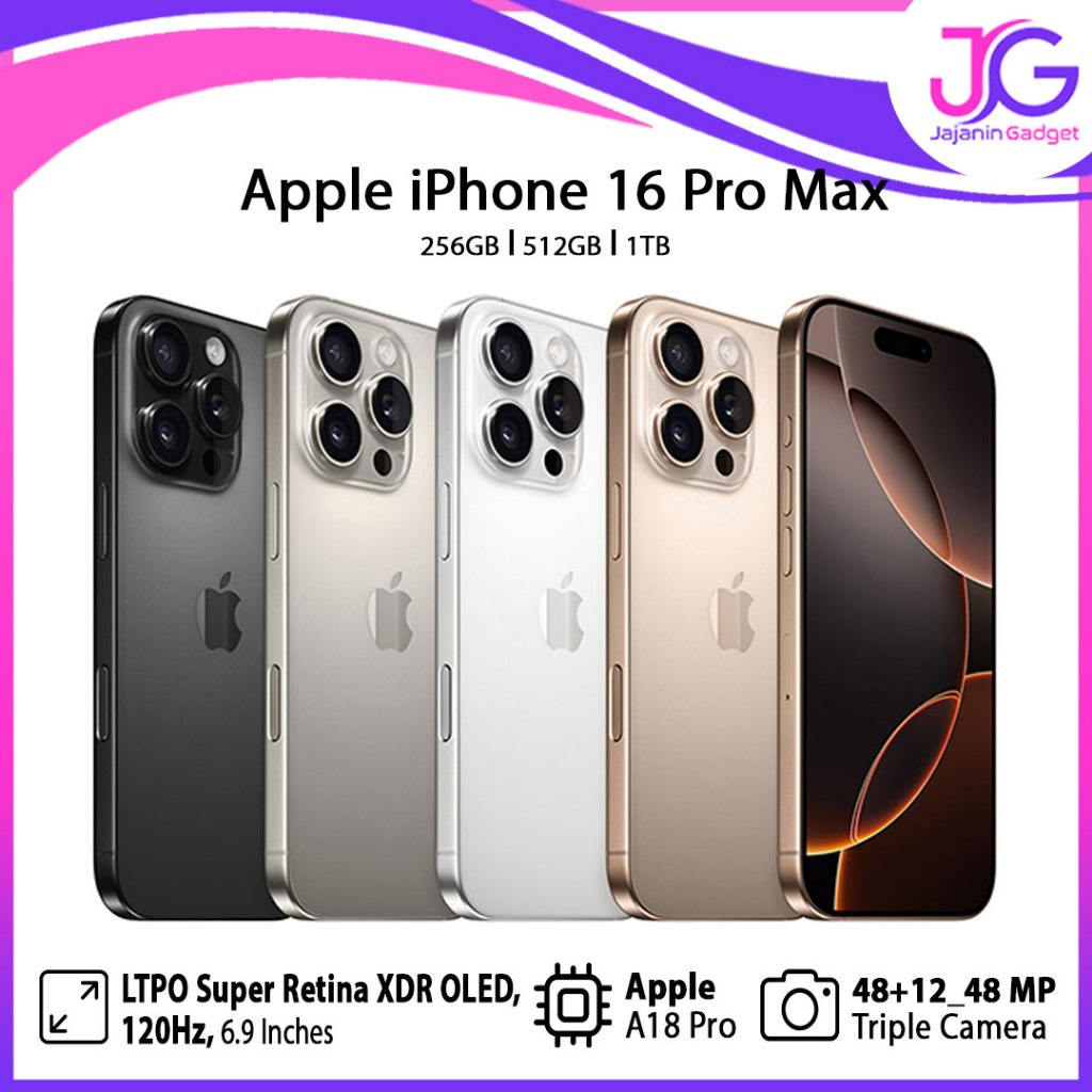 Jual IP 16 PRO MAX Garansi Resmi Segel | Shopee Indonesia