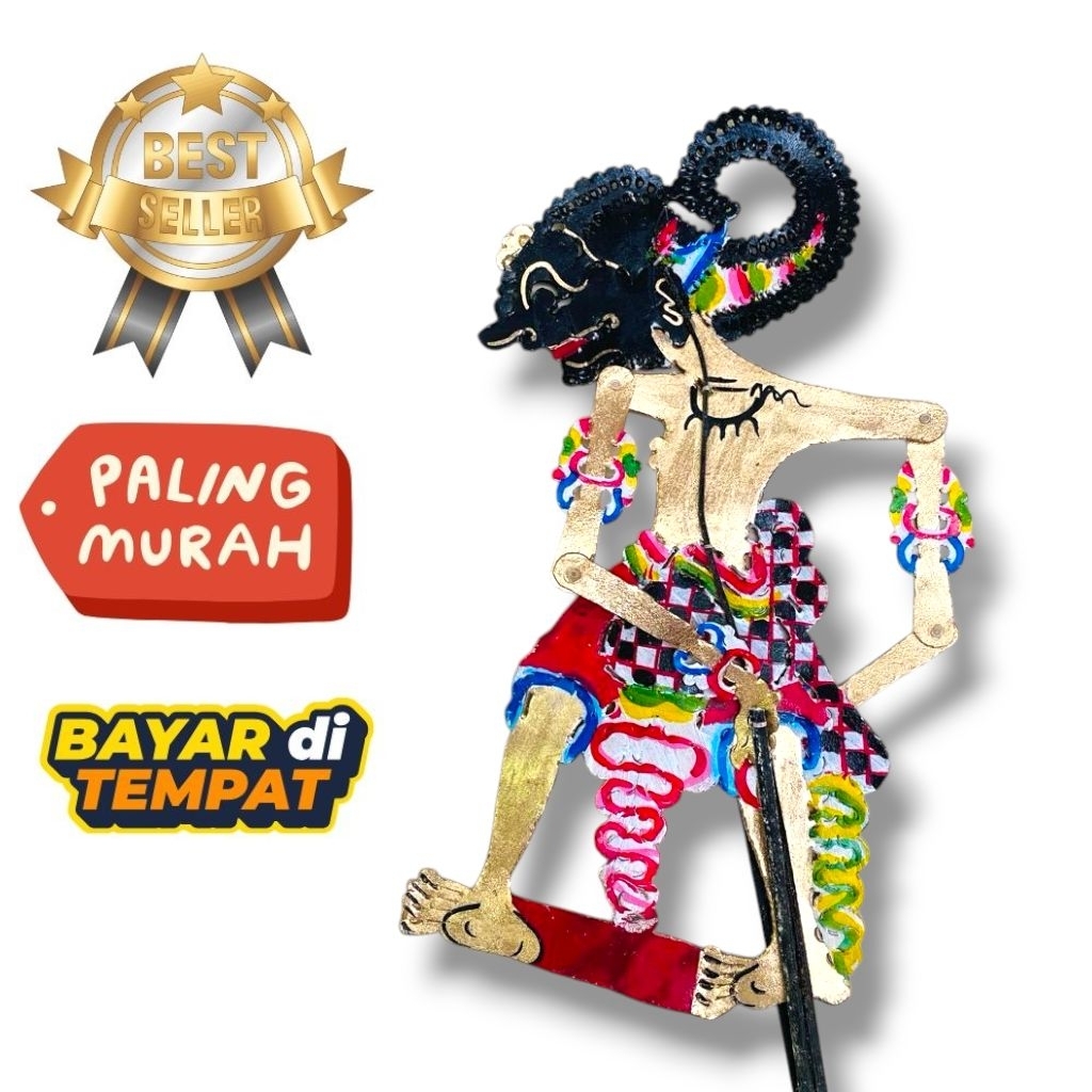 Jual WAYANGKULIT STORE | Wayang Kulit Bima Bimo Werkudoro | Shopee ...
