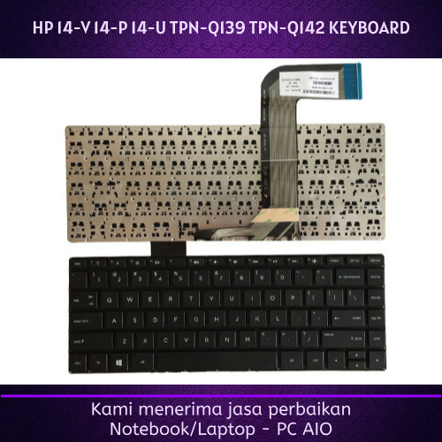 Jual HP 14-V 14-P 14-U TPN-Q139 TPN-Q142 Keyboard | Shopee Indonesia