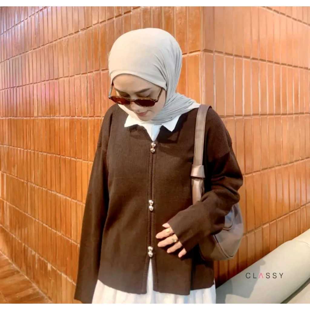 Jual Atasan Rajut Inara Blouse Knit-Atasan Rajut Wanita -Korean Style ...