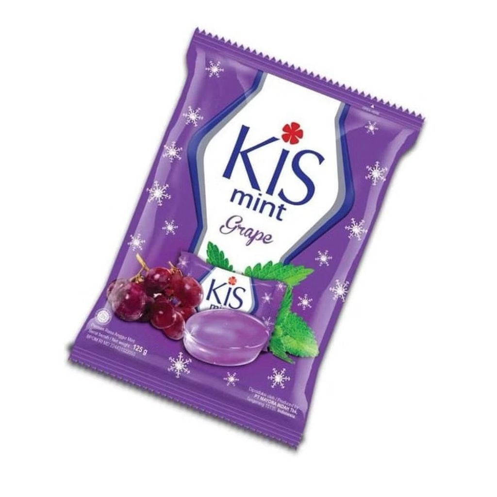 Jual Permen Kis Mint Grape 125 gram (Isi 50 pcs) | Shopee Indonesia