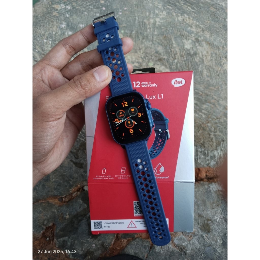 Jual Smartwatch Itel LUX L1 Baru Buka Box Saja | Shopee Indonesia