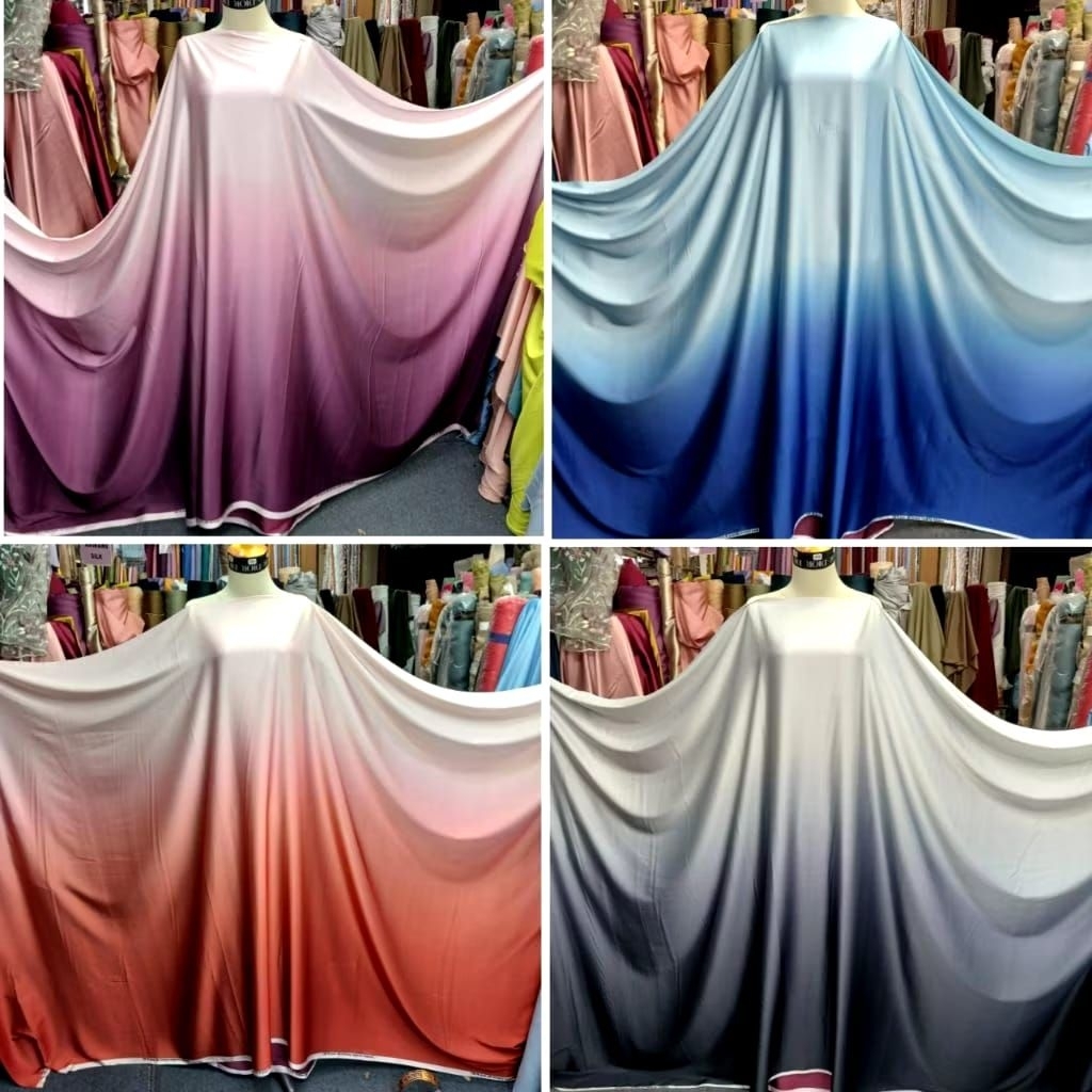 Jual BAHAN KAIN ARMANI SILK GRADASI PREMIUM BAHAN SUTRA HALUS ELEGAN ...