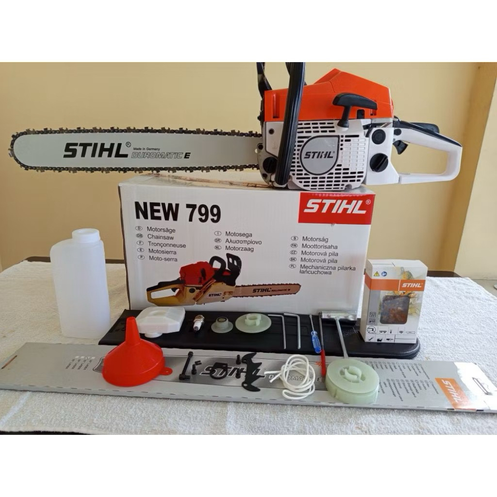 Jual PROMO!!Chainsaw Stihl NEW 799 Bar 22 Inch – Mesin Gergaji Kayu Bertenaga, Cocok Tebang ...