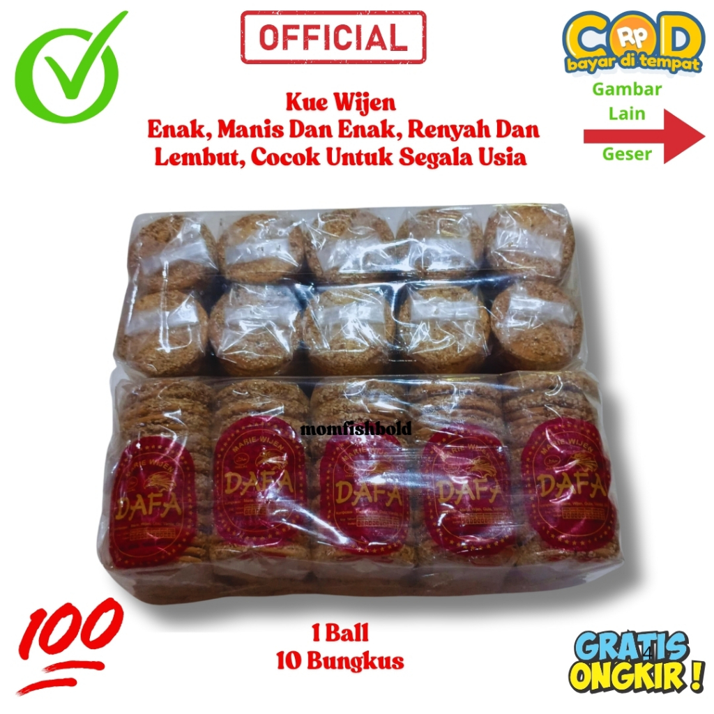 Jual Roti Marie Wijen Enak, Manis Dan Enak, Renyah Dan Lembut 10 ...