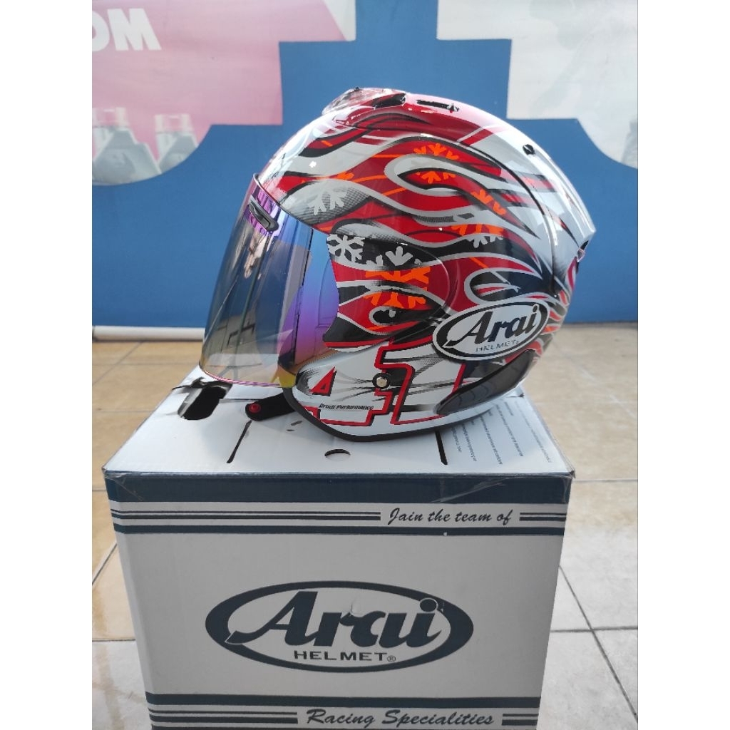 Jual Helm Arai HalfFace Copy | Shopee Indonesia