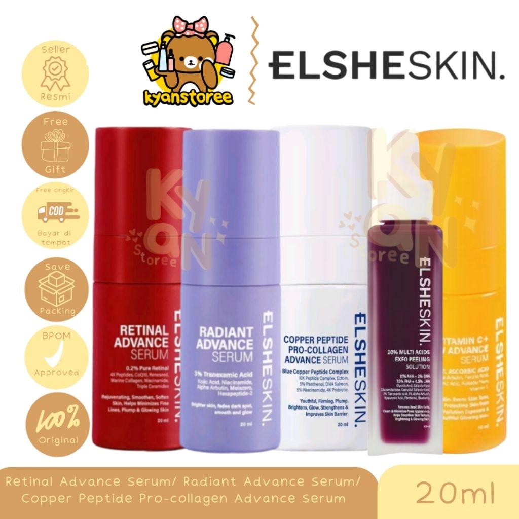 Jual ELSHESKIN RADIANT ADVANCE SERUM / ELSHESKIN RETINAL ADVANCE SERUM ...