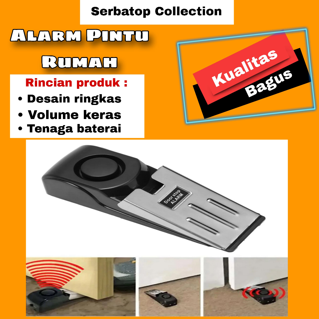 Jual Alarm Pintu Rumah Anti Maling Security Alarm Pintu Rumah Anti ...